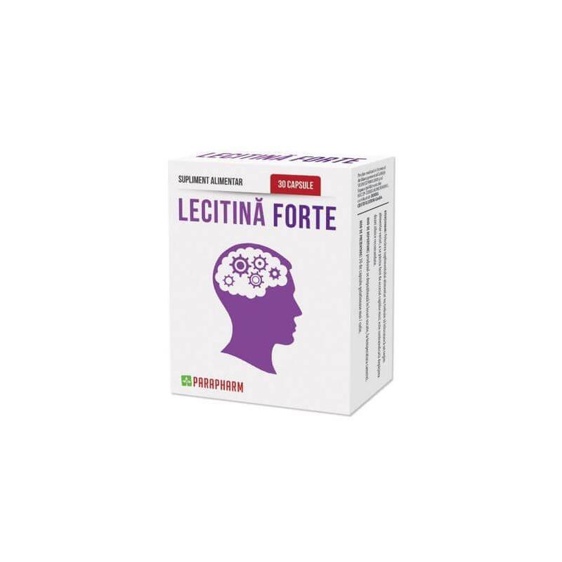 Lecitina Forte, 30 capsule, Parapharm, Pret 9,00 lei - SAM Distribution