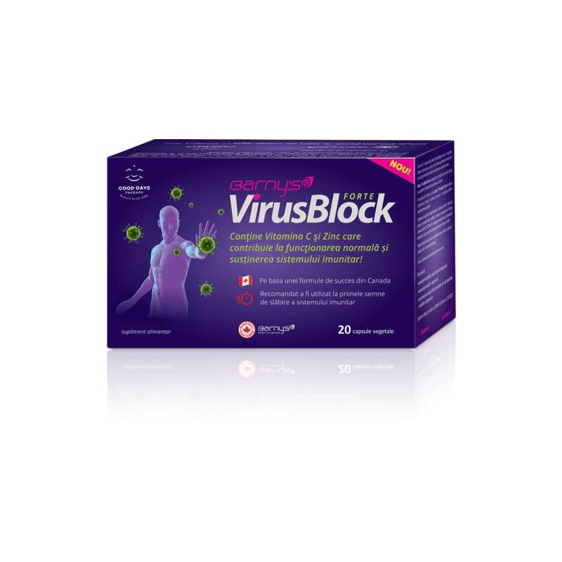 VirusBlock Forte, 20 capsule, Good Days Therapy