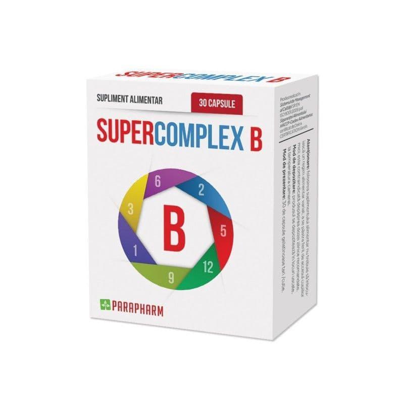 Super Complex B, 30 capsule - Parapharm | SAM Distribution