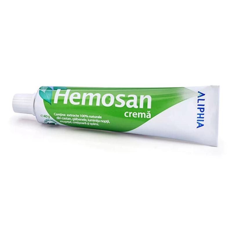 Hemosan crema, 40 g, Aliphia Exhelios - Sam Distribution