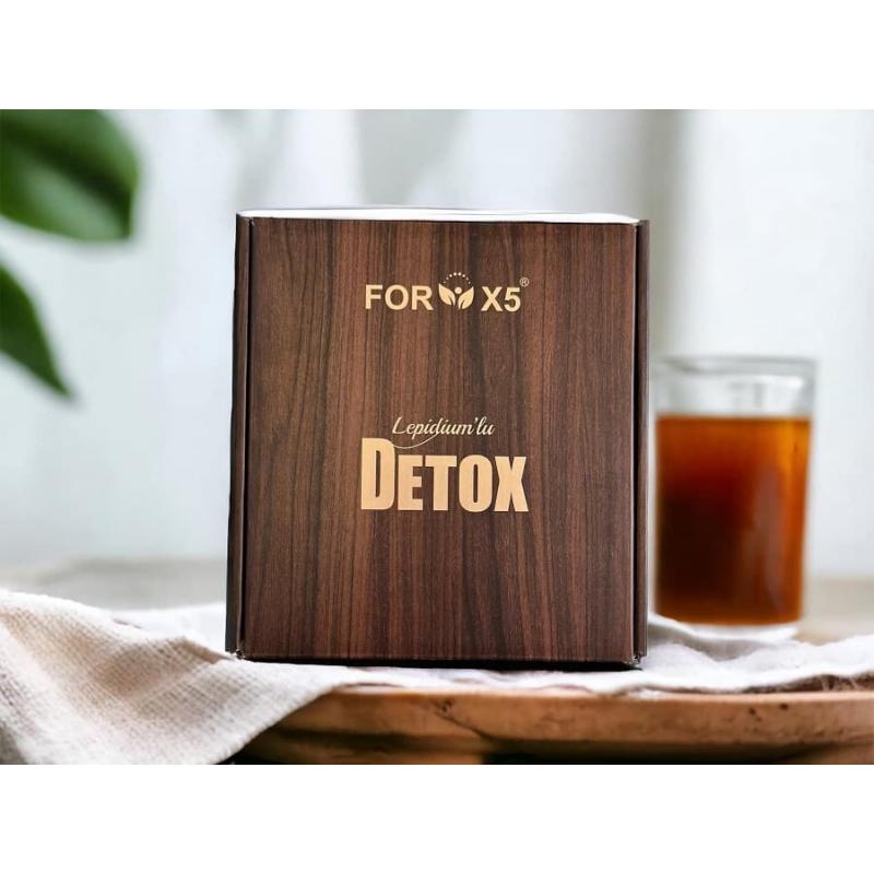 Ceai Lepidium'lu Detox For X5, 30 x 4 g