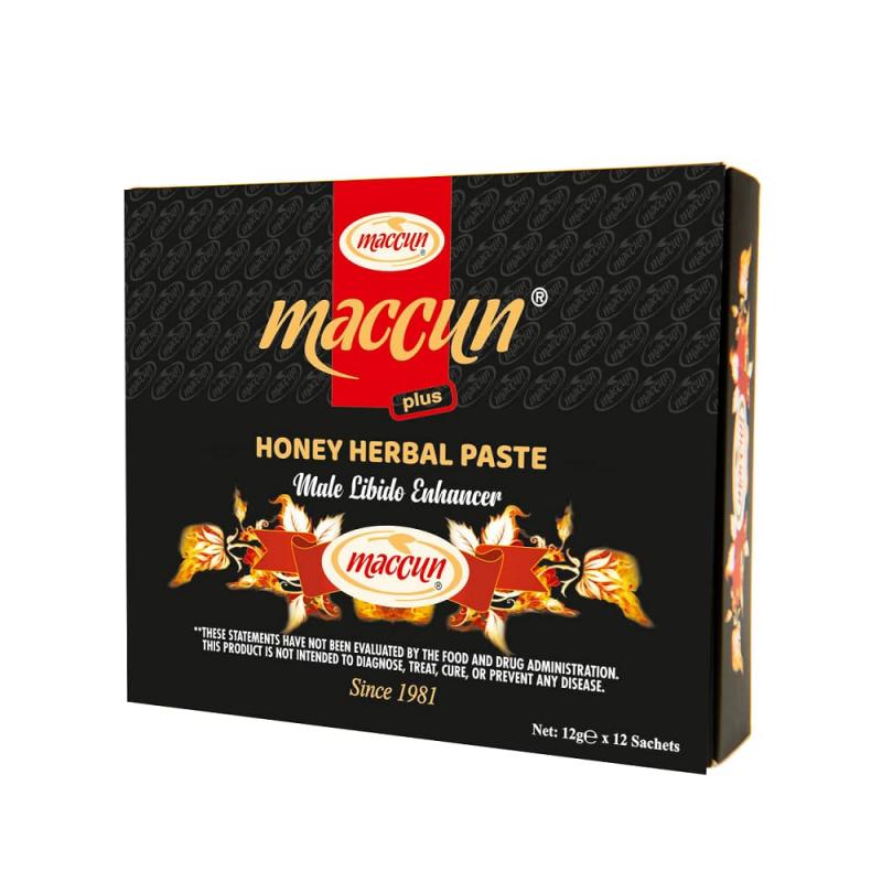 Maccun miere pentru potenta Afrodisiac Herbal, 12 plicuri x 12 g